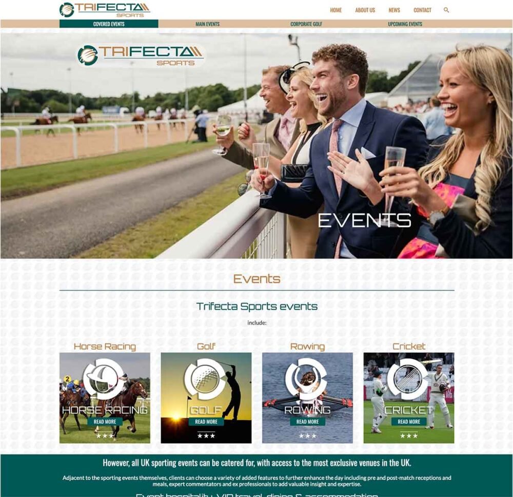 Trifecta Corporate Events – Finflix Design Studio